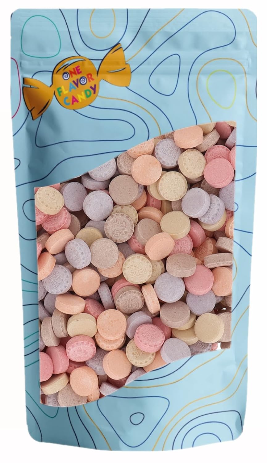 Bottle Caps Candy Candies Bulk in Resealable Bag (Assorted ...