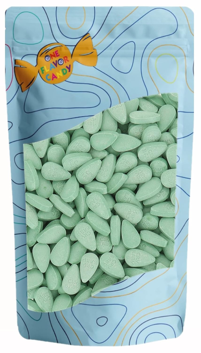 Cry Baby Tears Extra Sour Candy Bulk in Resealable Bag (Watermelon ...